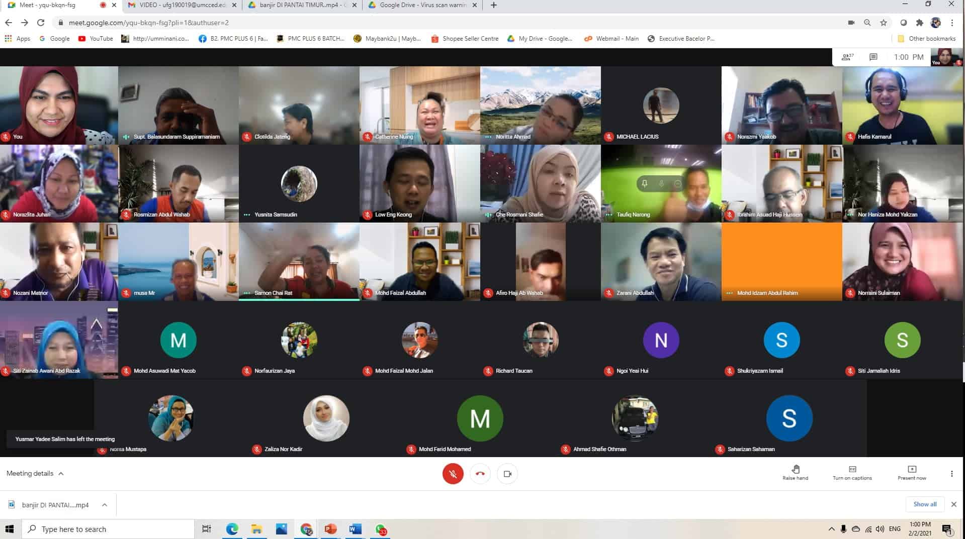 Belajar secara kelas online atau pdpr ini mudah, jimat dan selesa ...